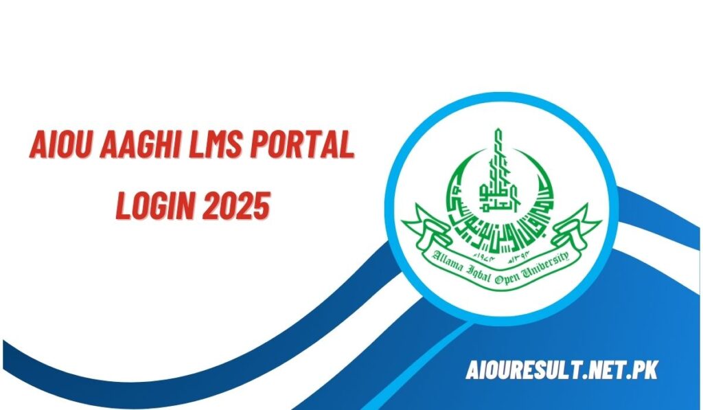 Allama Iqbal Open University AIOU AAGHI LMS Portal 2025 Login